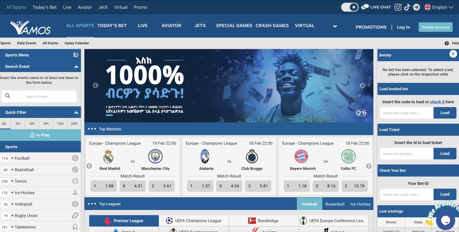 Vamos Bet – Vamos Betting